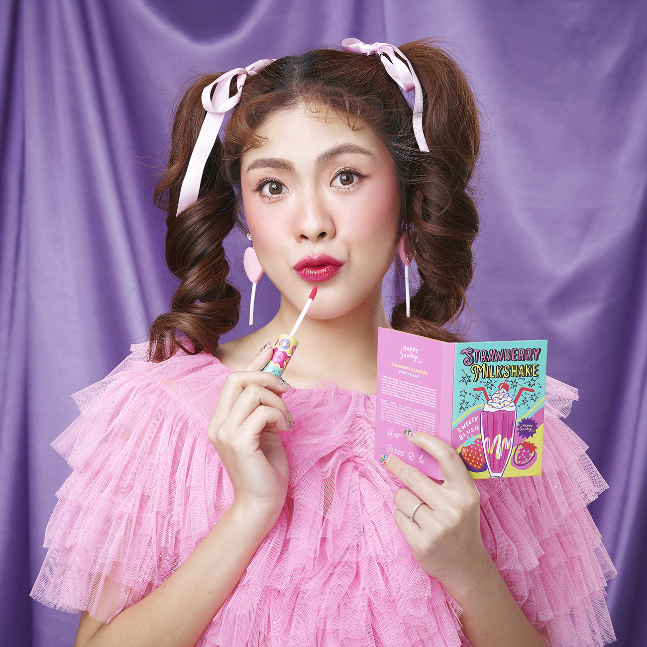 Lucky Candy MILKY PINKY Lip Tint | ลิปทินท์สีชมพู Milky Pinky ...