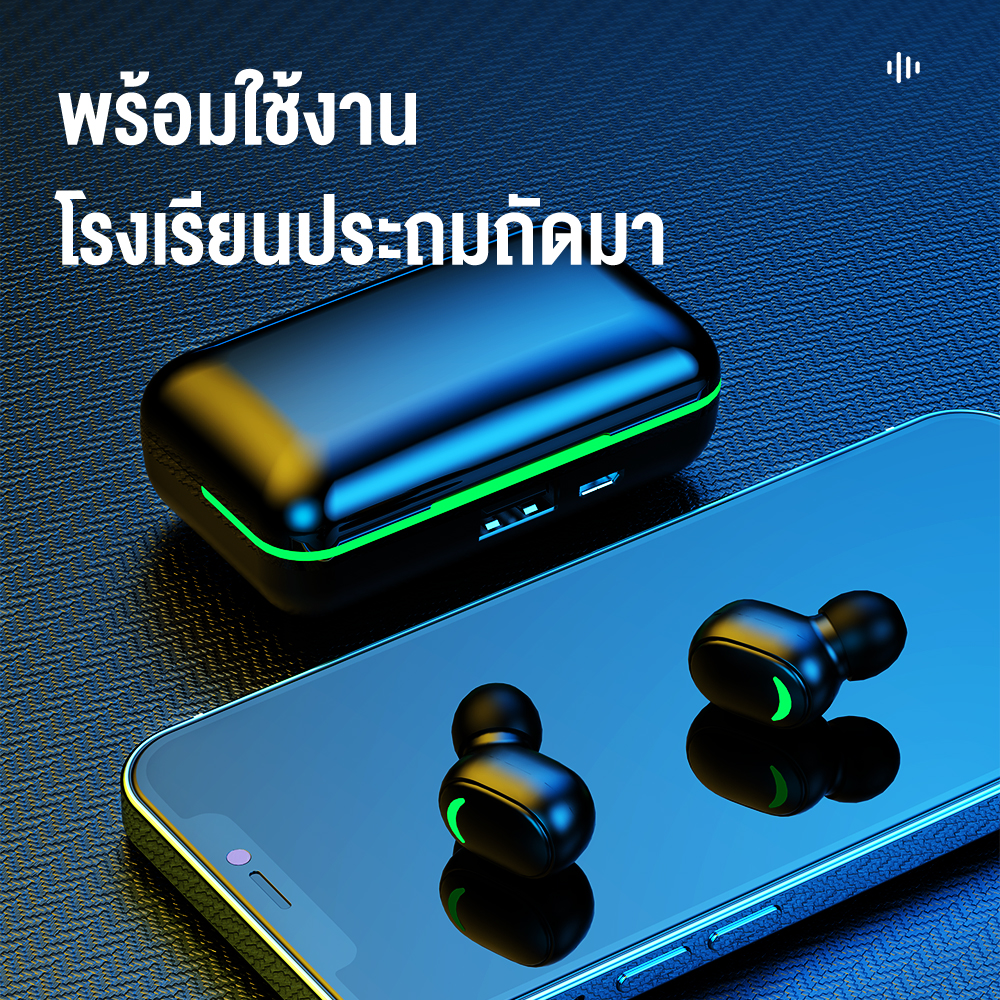 TWS E10 TWS\Bluetooth 5.0 ชุดหูฟัง, ชุดหูฟังไร้สาย, ชุดหูฟังสำหรับเล่น ...