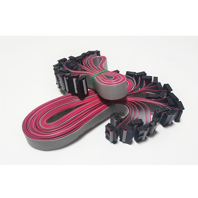 10Pcs/Lot 500mm/50cm 16Pin Pure Copper LED Display Flat Ribbon Data LED ...