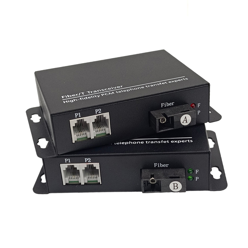 Media Fiber To Phone Telephone Voice Optical PCM 4 CH (SCSX20km) - Lan ...