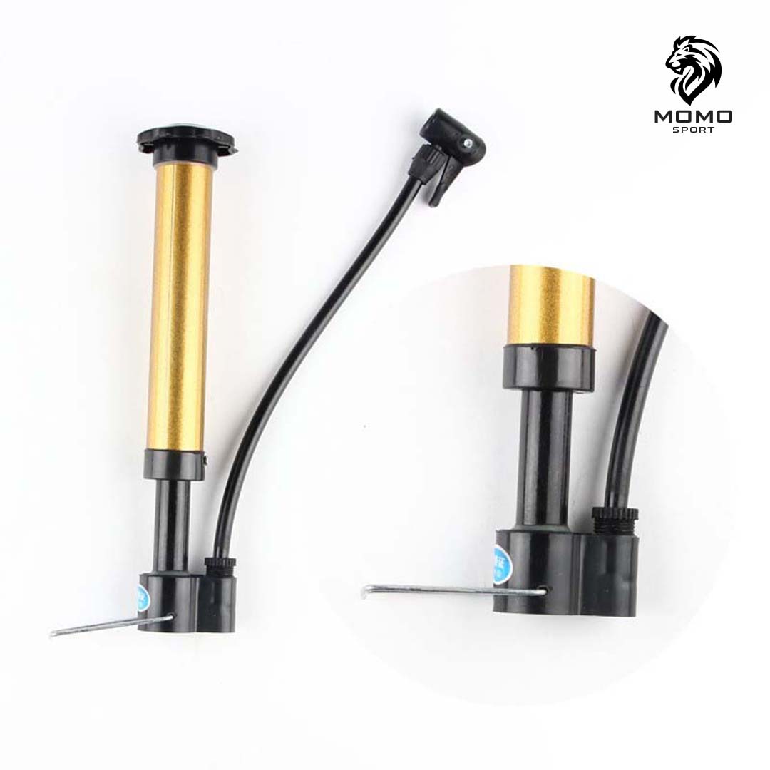 Inflator with multi-function needle suitable for portable bicycle ball ...