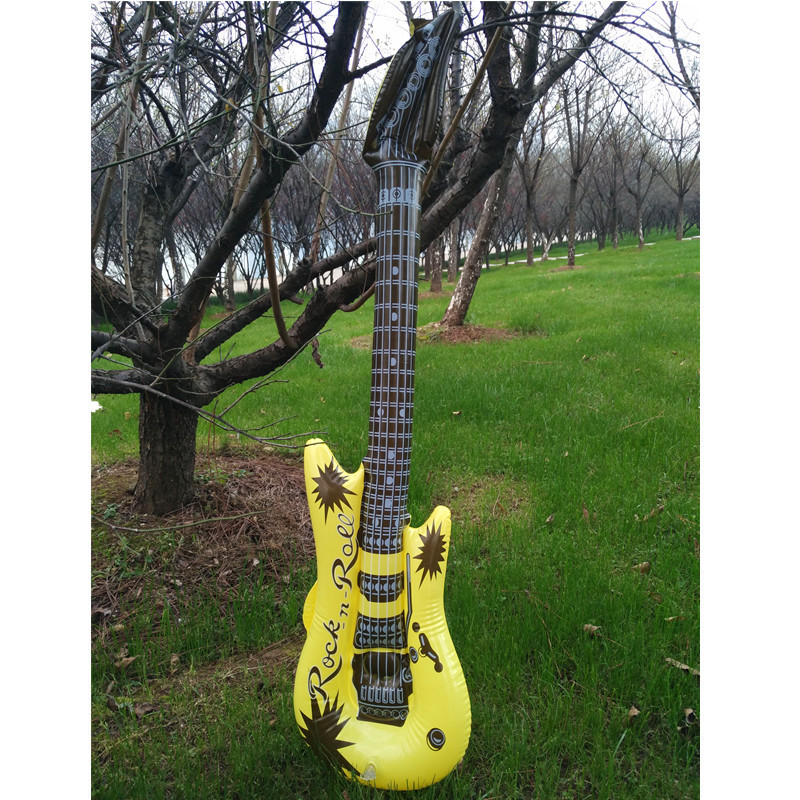 95cm Inflatable Guitar PVC Stage Props Children 's Simulation ...