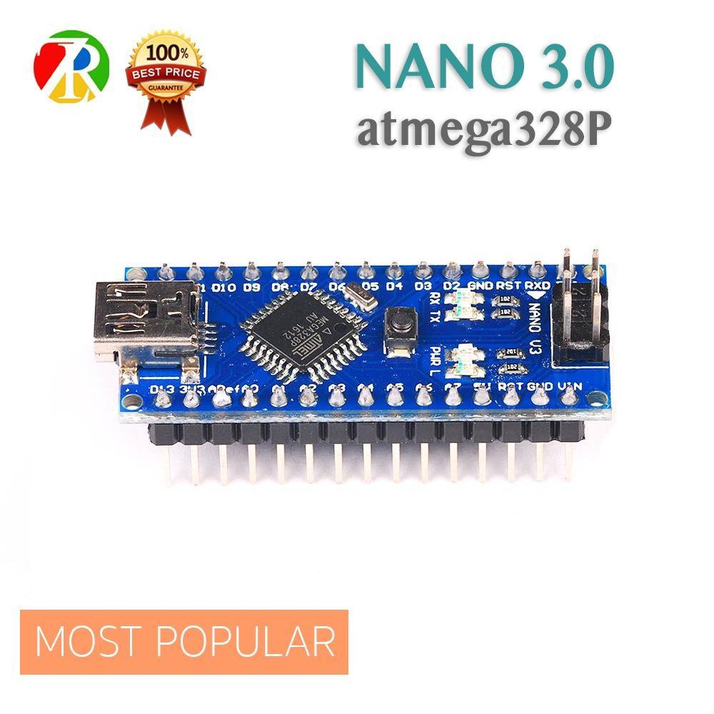 Arduino Nano 3.0 Atmega328 บอร์ดพัฒนาไมโครคอนโทรลเลอร์ Atmega328 CH340 ...