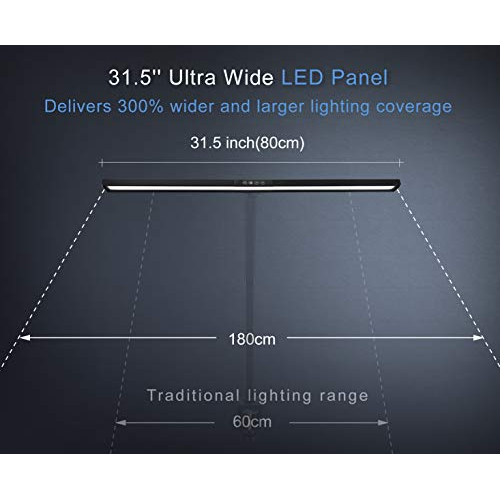 Brand: PHIVE PHIVE LED Desk Lamp, Architect Clamp Task Table Lamp, 20W ...