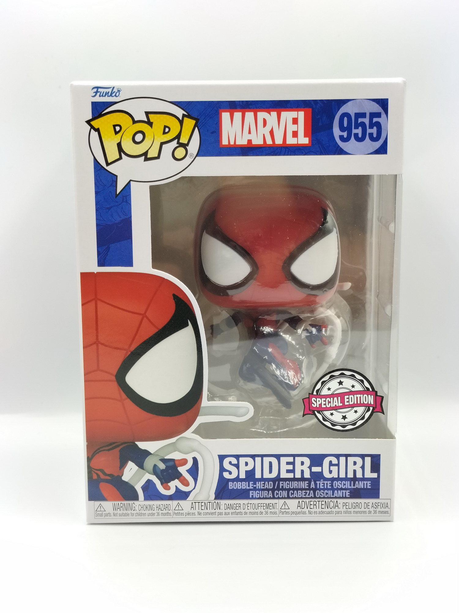 Funko Pop Marvel Spider-Man - Spider Girl #955 - Funko Collection ...