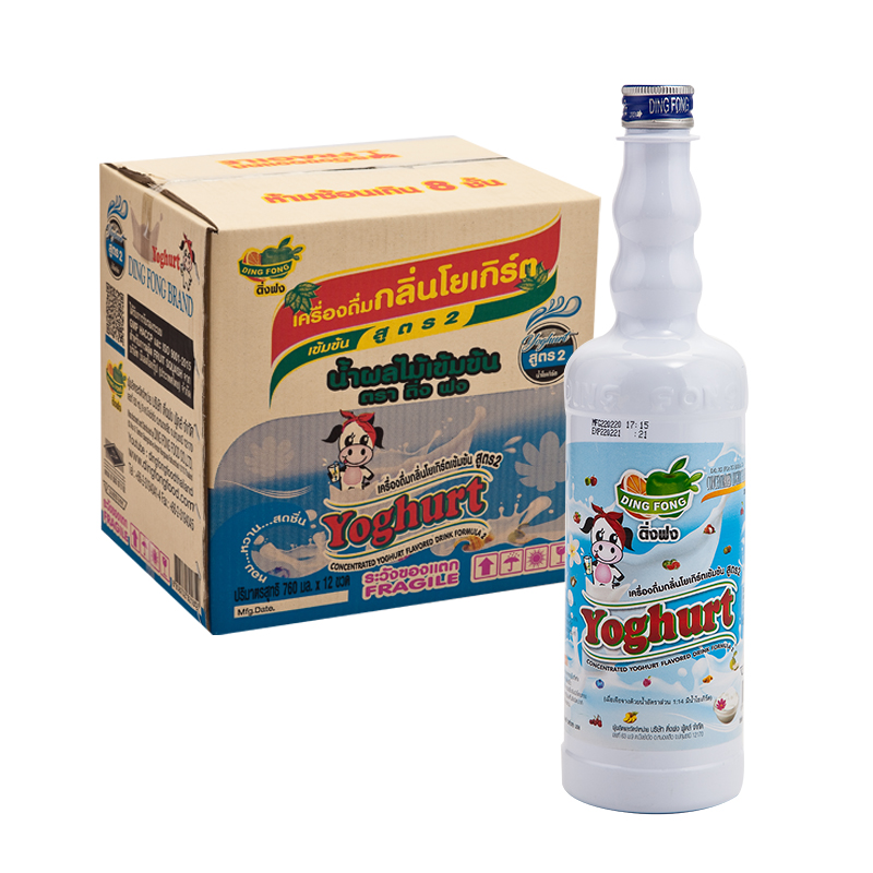 พร้อมจัดส่ง ติ่งฟง น้ำสควอช องุ่น 760 มล. x 12 ขวด Ding Fong Grape ...