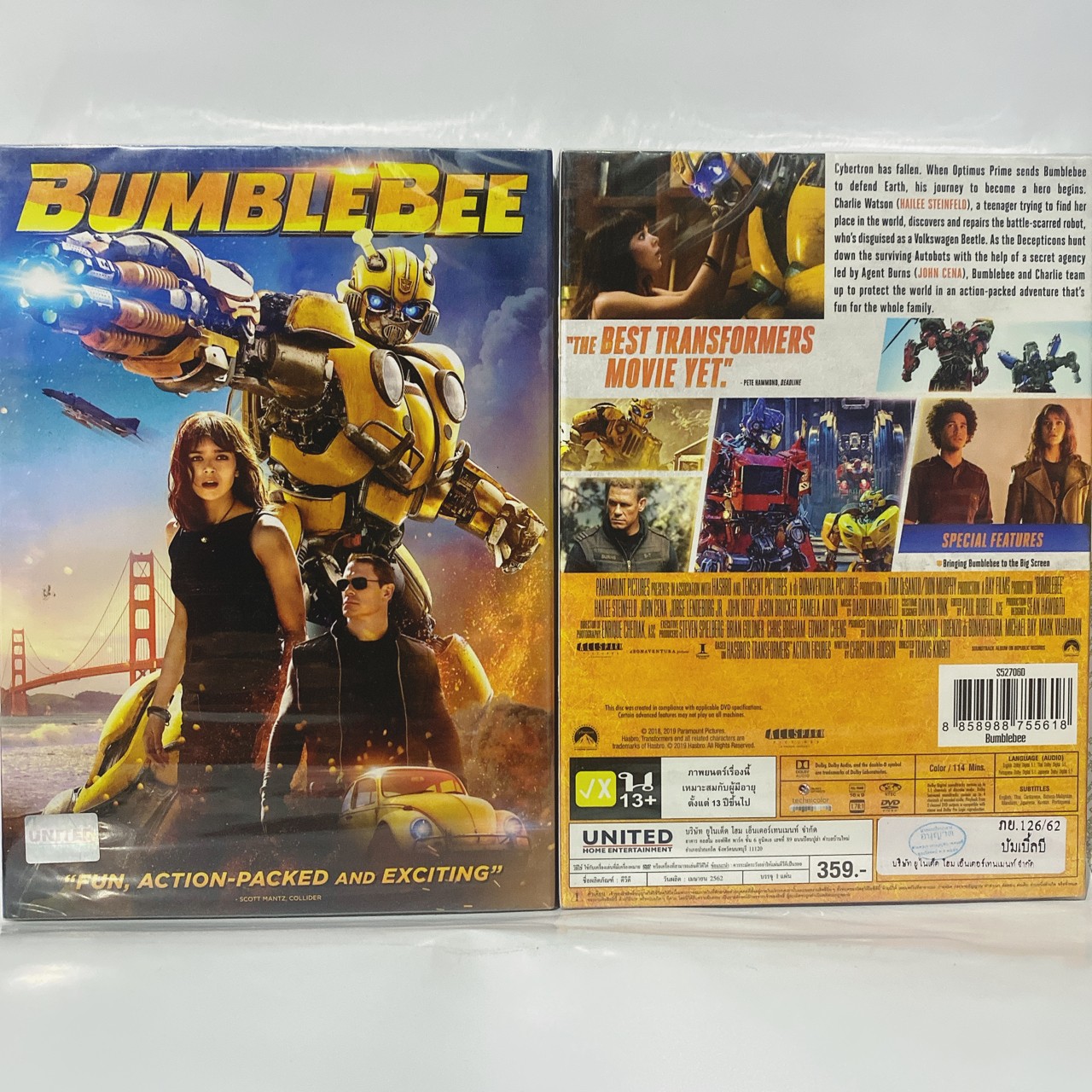Media Play Bumblebee / บัมเบิ้ลบี (DVD) | Lazada.co.th