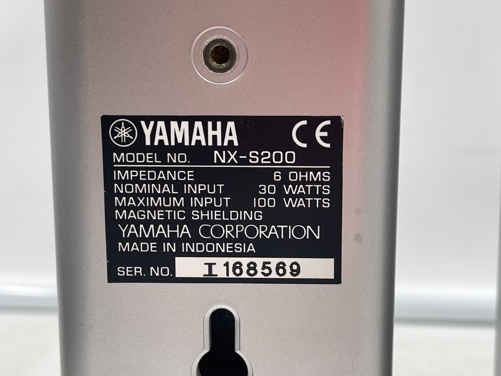 R6 ลำโพง 1 คู่ มือสองญี่ปุ่น (569-570) YAMAHA NX-S200 30-100W 6 โอห์ม ...