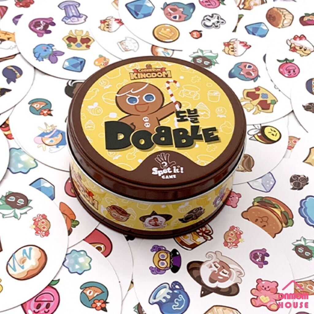 Dobble Card Game Spot It เกมกระดาน 2 ถึง 8 คน สําหรับครอบครัว คลาสสิก ...