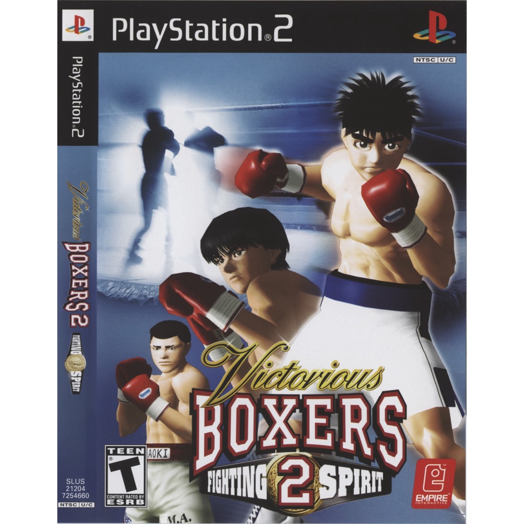 แผ่นเกมส์ Victorious Boxers 2 Fighting Spirit PS2 Playstation2 คุณภาพ ...