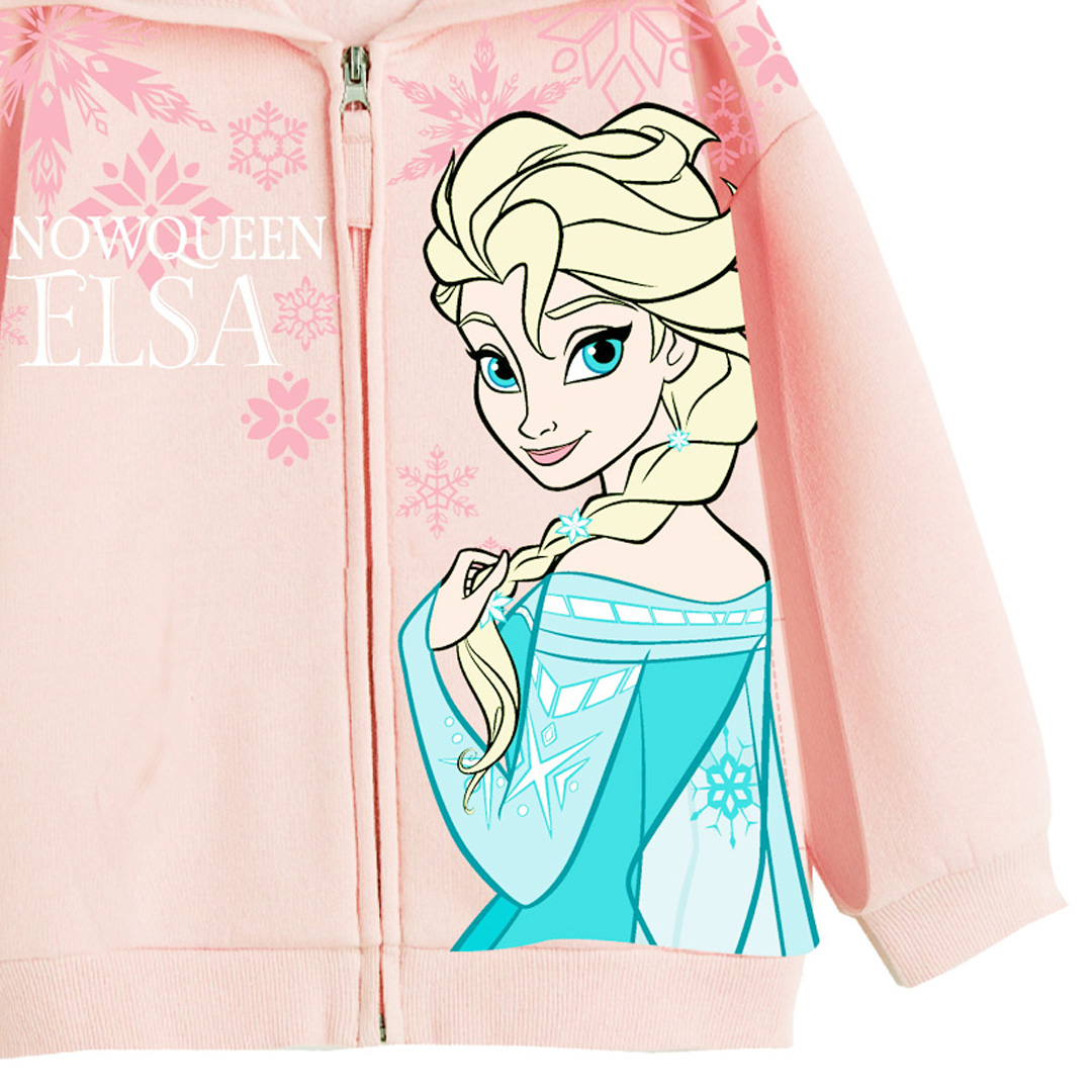 Disney Girl Frozen Elsa Jacket - เสื้อแจ็คเก็ตแขนยาวเด็กมีฮู้ด โฟรเซ่น เจ้าหญิงเอลซ่า สินค้าลิข ...