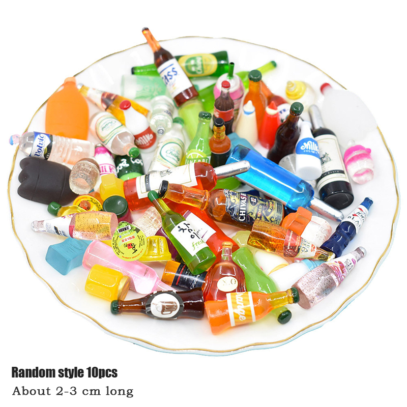 BIESE [Ready Stock] 10/20PCS Miniature Drink Mixed Mini Coke wine ...