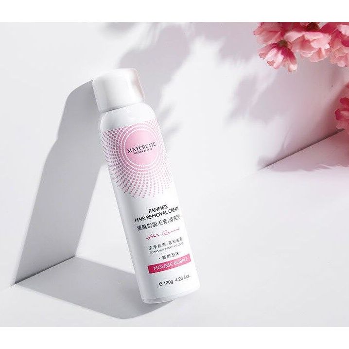 มูสกำจัดขน M'AYCREATE Depilation Foam Mousse Bubble ขนาด 120 ml ...