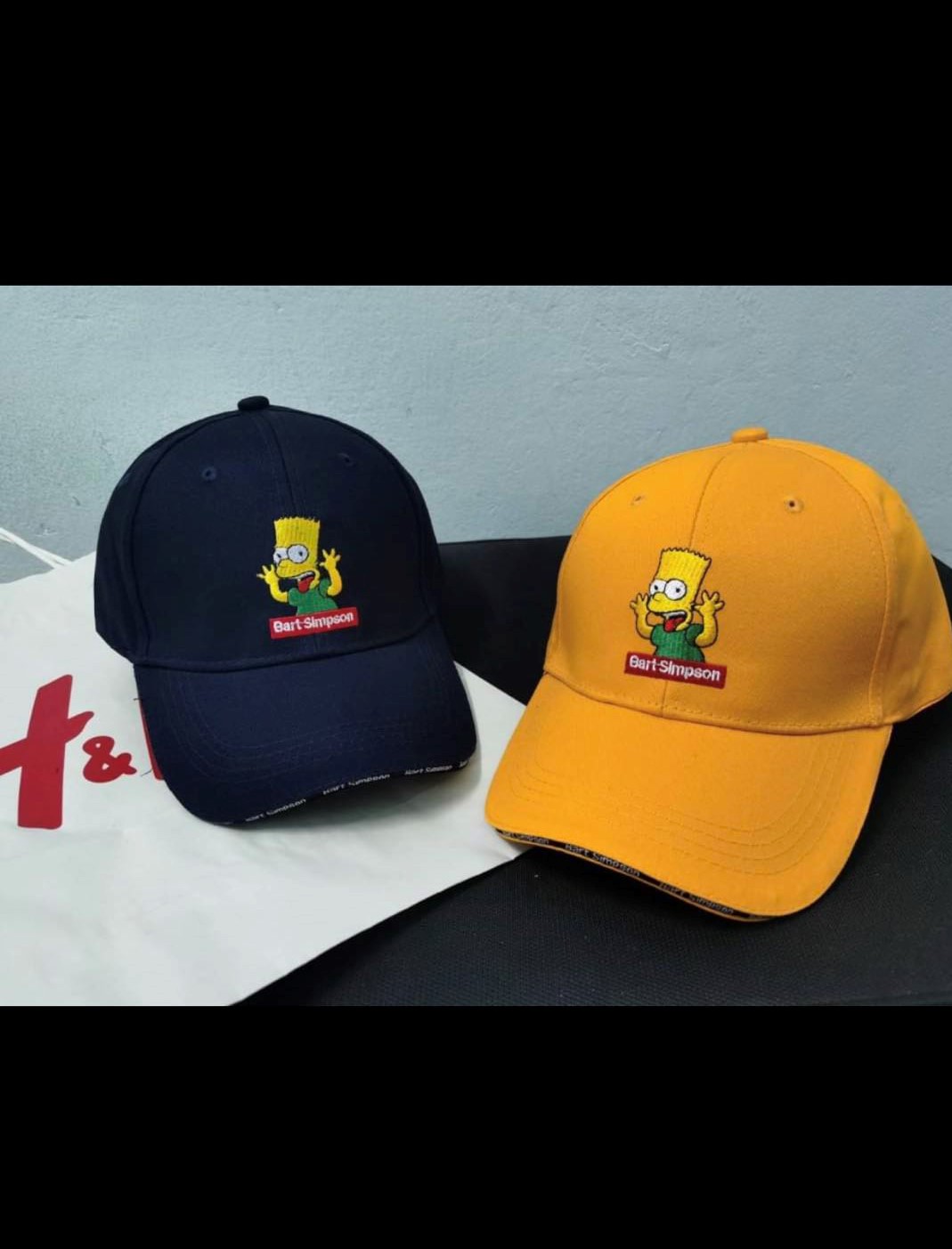 CQ Shop หมวก Bart simpson หมวกแก๊ป แฟชั่น Caps งานคุณภาพดี 100% ใส่ง่าย ...