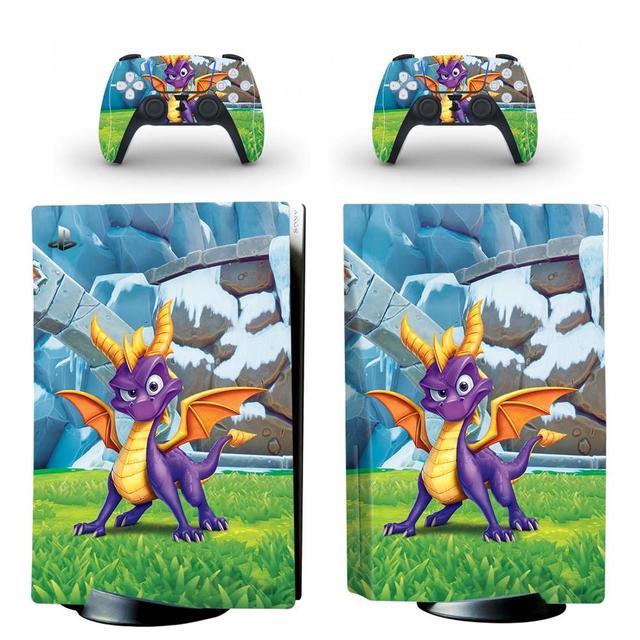 Spyro Dragon PS5 Standard Disc Edition Skin Sticker Decal Cover for PlayStation 5 Console amp ...