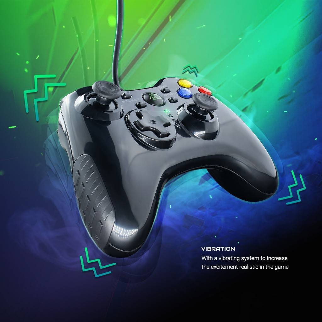 EGA TYPE J1 จอยเกมมิ่ง Gaming Joy Controller มีสาย For PC TV-Box ...