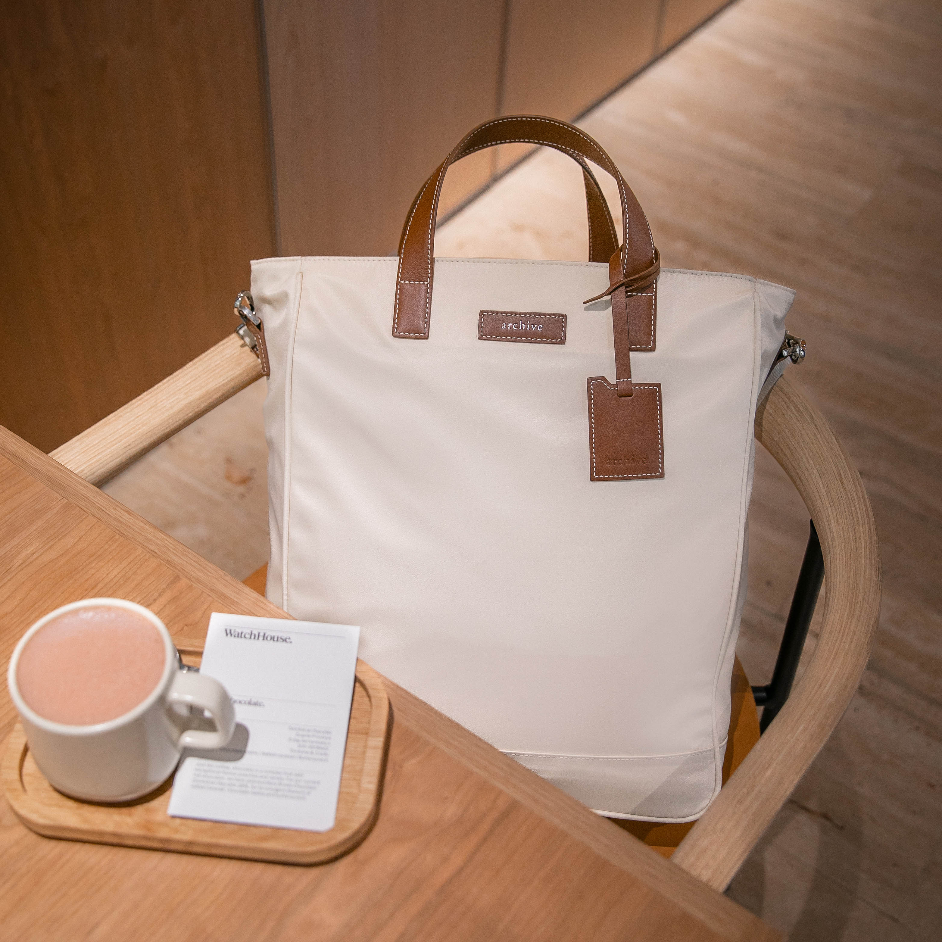 Archive Hoxton Nylon Tote (IvoryTan) - archive - ThaiPick