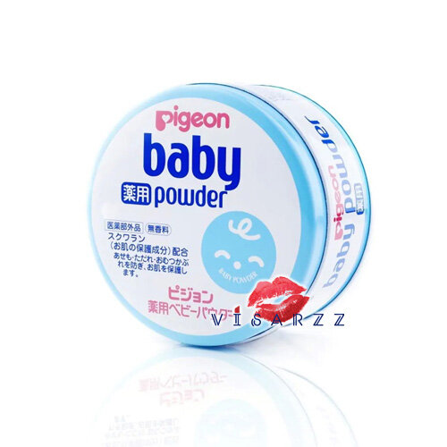 Pigeon Baby Powder 150g กระปุกสีฟ้า แป้งฝุ่น ไม่มีสี ไม่มีกลิ่น เหมาะ ...