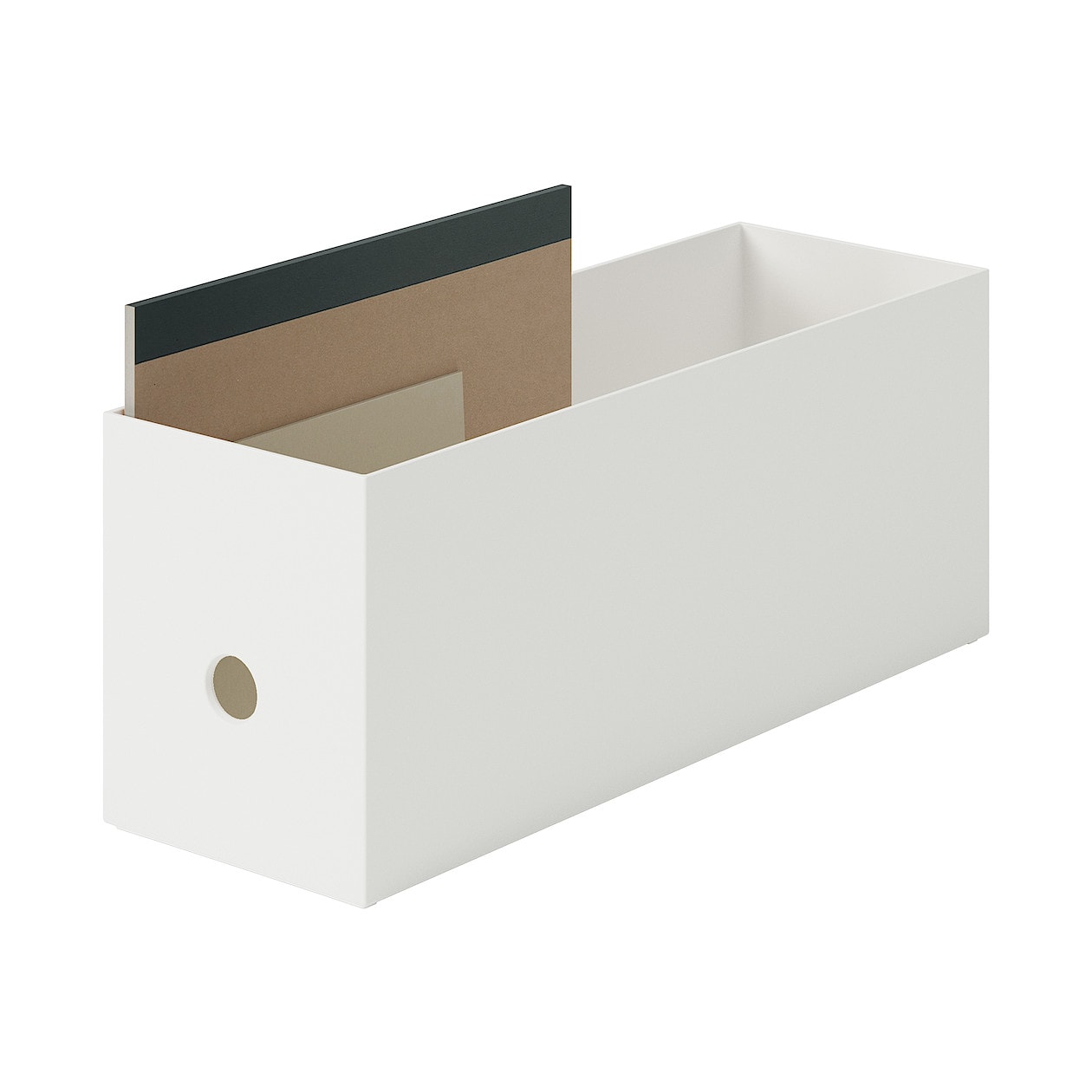 MUJI (มูจิ) Polypropylene file box กล่องเก็บเอกสาร ขนาด A4MUJI | Lazada ...