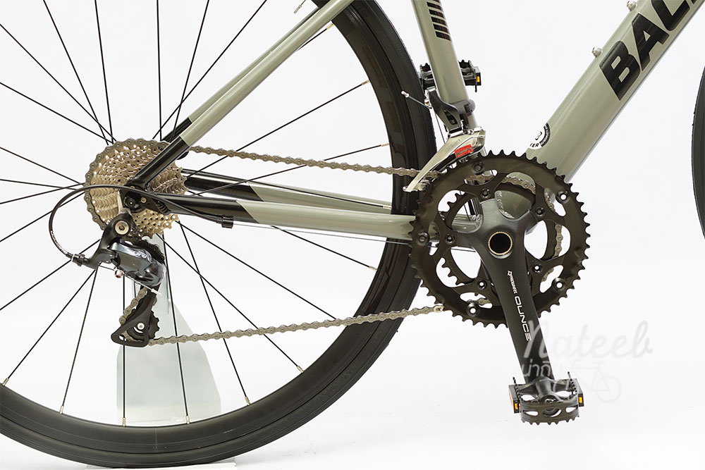 ฺBACKER A2 จักรยานเสือหมอบเฟรมอลูมิเนียม ซ่อนสาย ลบรอยเชื่อม - NATEEB ...