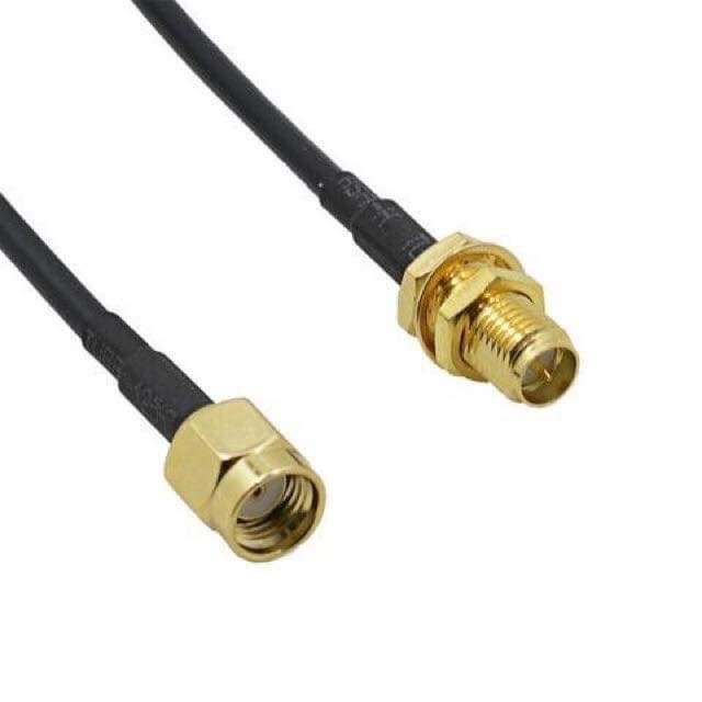 SMA RG58 SMA Connector SMA ชายไปยัง SMA หญิง Coaxial RG58 สาย WIFI ...