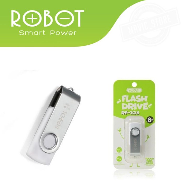 ห้ามพลาด ROBOT RF108 แฟลชไดร์ฟ Flash Drive 8GB Wow สุด แฟลชไดร์ฟไอโฟน ...