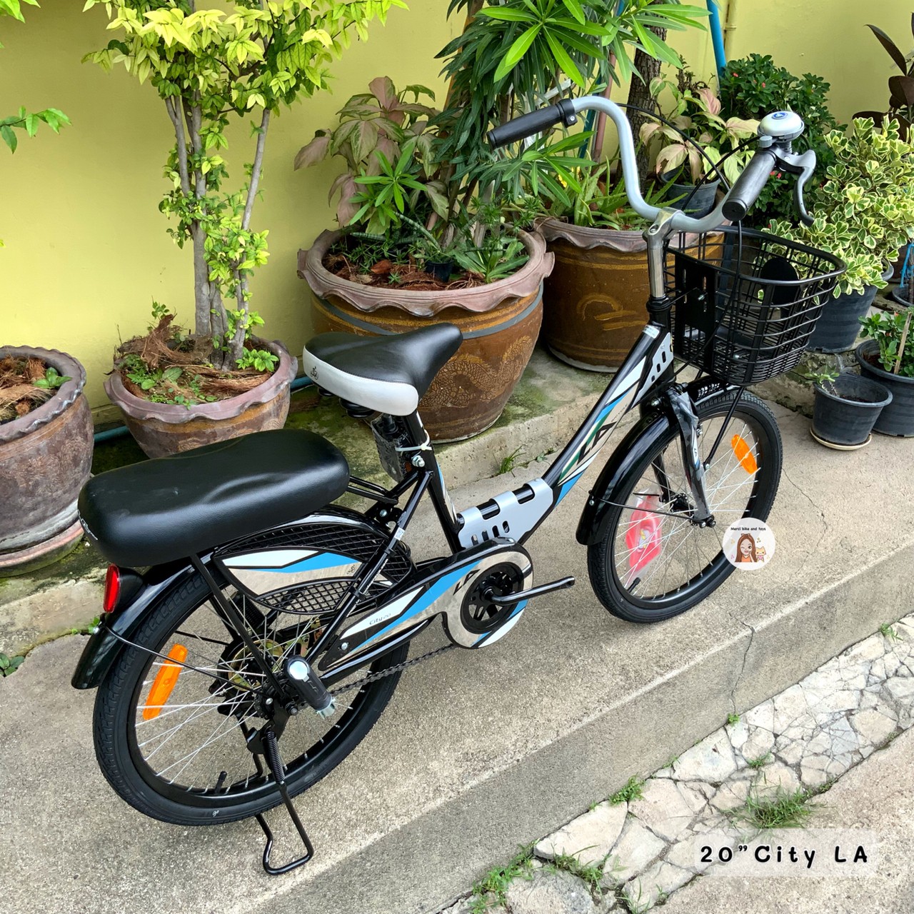 LA Bicycle จักรยานแม่บ้าน รุ่น 20 CITY STEEL RIM จักรยานผู้ใหญ่ รถจักรยานแม่บ้าน รถจักรยานทรง ...