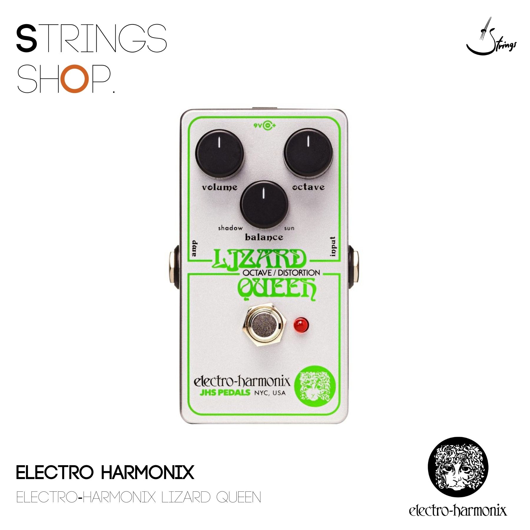 เอฟเฟคกีต้าร์ Electro Harmonix Lizard Queen Octave/ Distortion | Lazada ...