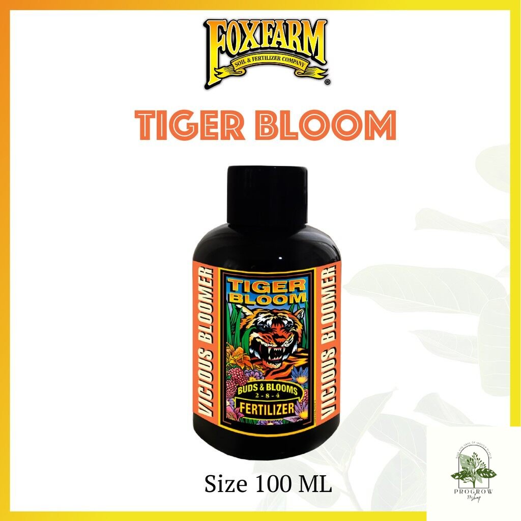 [ready stock]Fox Farm Tiger Boom (2-8-4) ขนาดแบ่งขาย 100/250/500MLมี ...