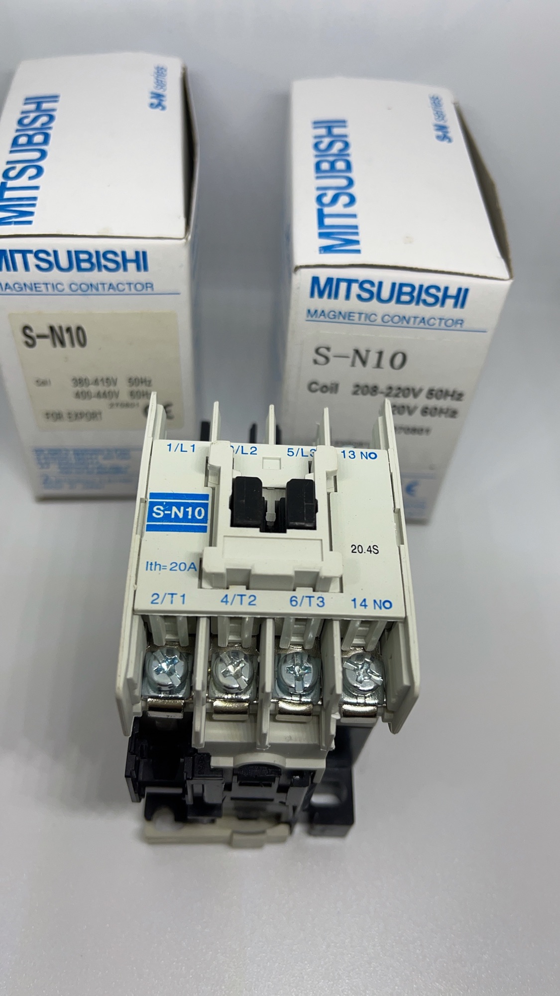 แมกเนติกคอนแทกเตอร์ Magnetic Contactor รุ่น SN10 220Vพร้อมส่ง ร้านส่ง ...