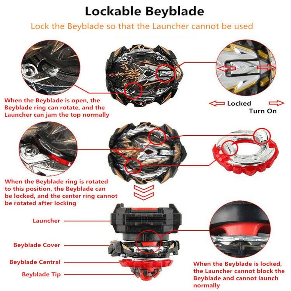 Prime Apocalypse Beyblade Burst Rise GT Gatinko Beyblade+Launcher B-153 ...