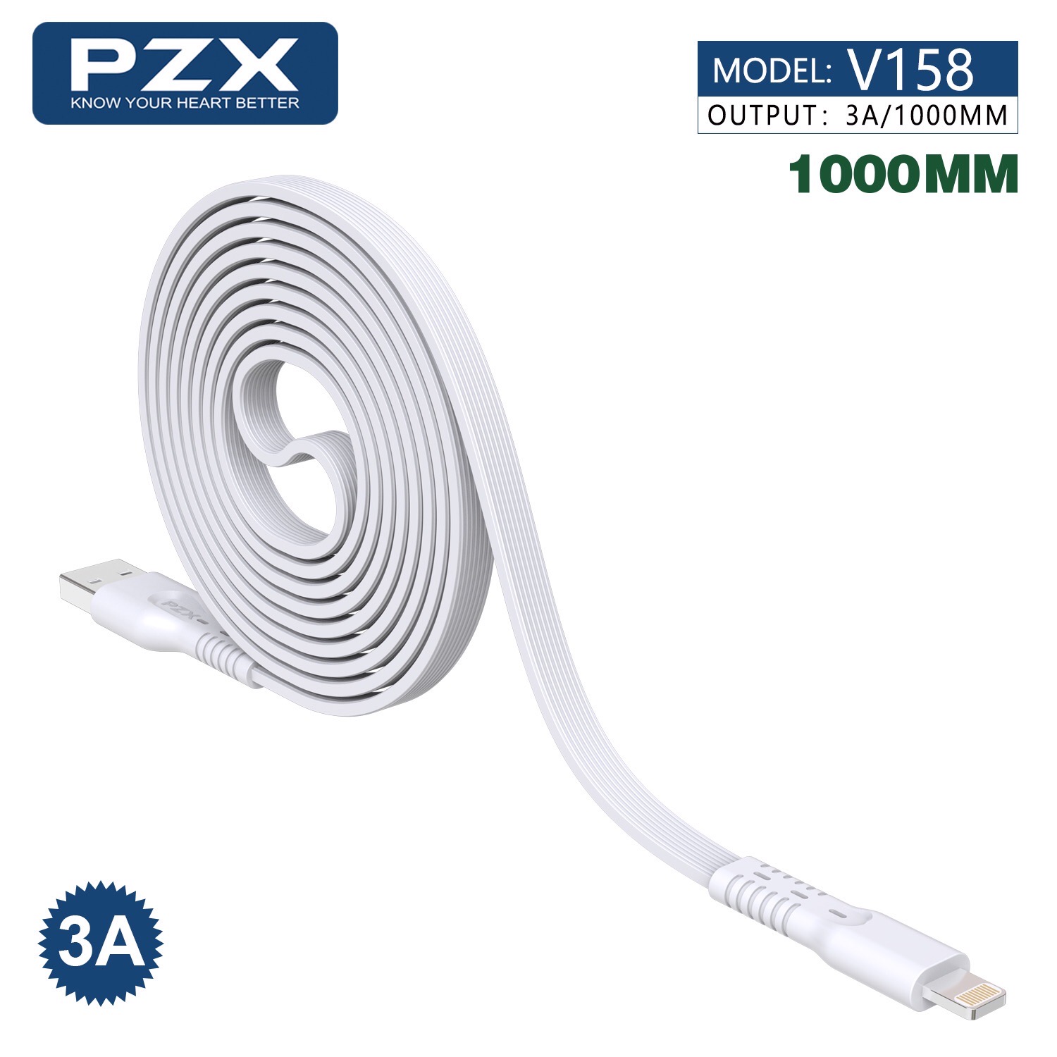 สายชาร์จ 3A สาย USB PZX V157 V158 V159S Quick charge Data Cable ชาร์จ ...