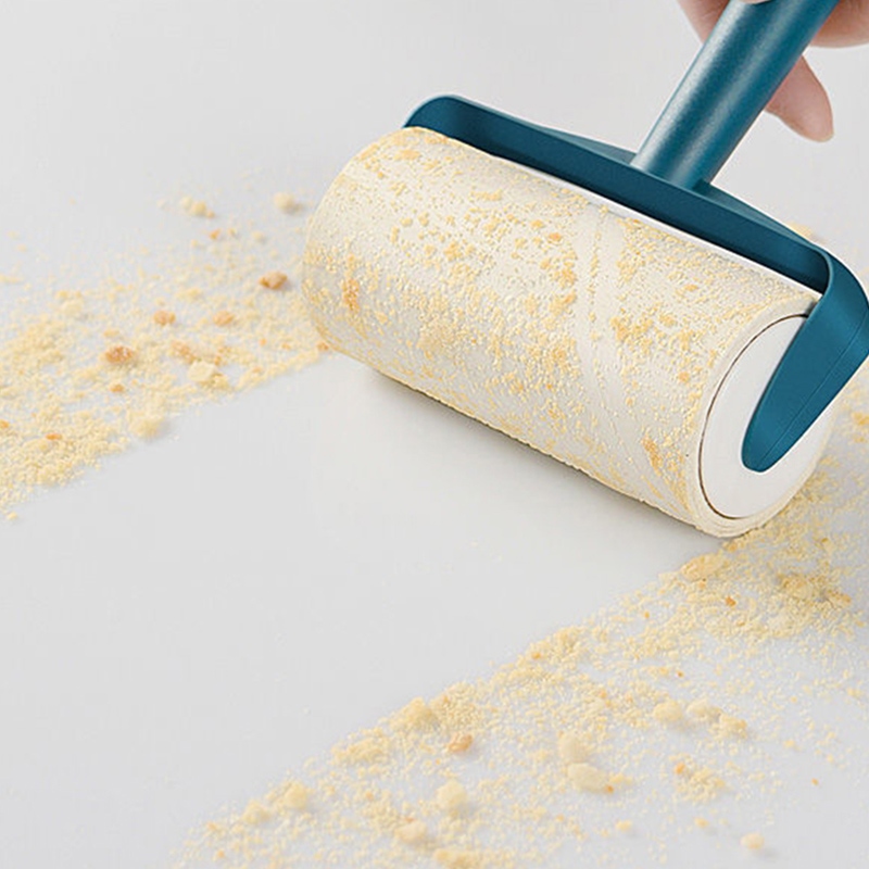 Sticky Roller Dust Wiper Pet Hair Remover Portable Tearable replaceable ...