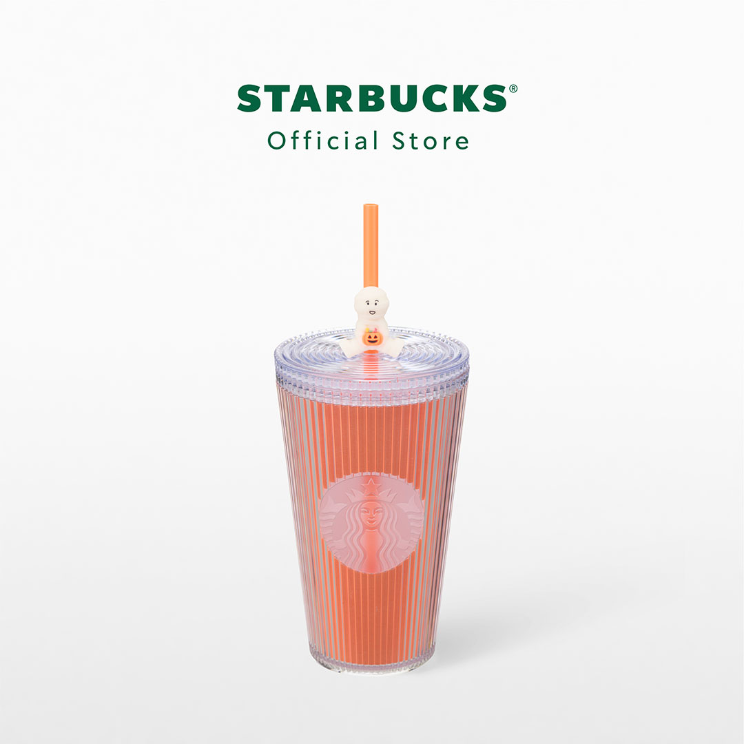 Starbucks Orange Cold Cup 16oz. ทัมเบลอร์สตาร์บัคส์พลาสติก ขนาด 16ออนซ์ ...