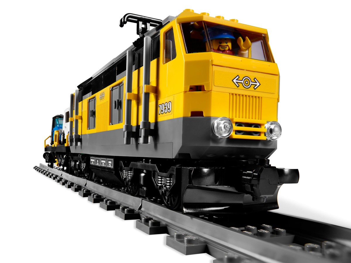LEGO City Series LEGO Building Blocks 7939 Freight Train Puzzle Insert ...