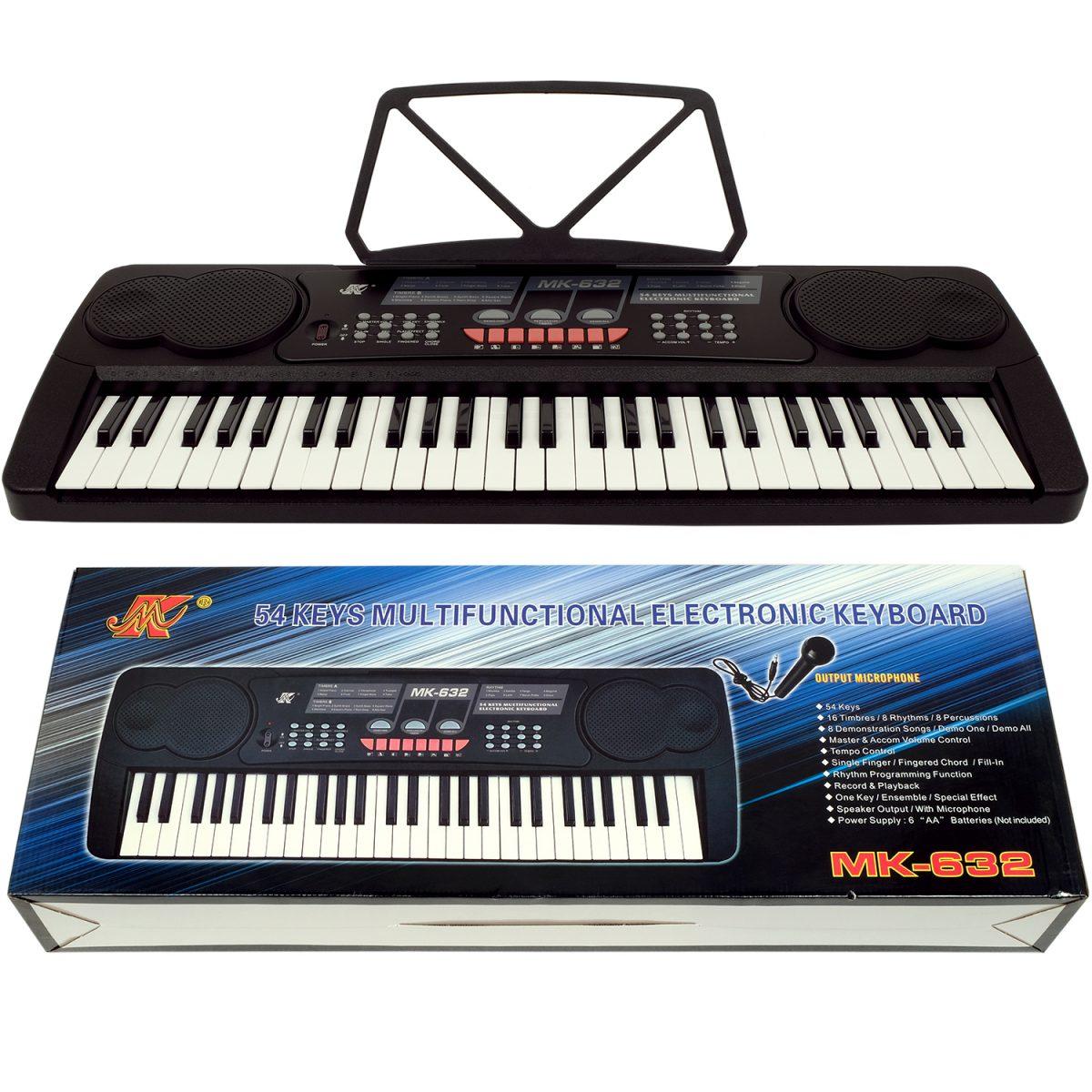 Mk เปียโน คีย์บอร์ดไฟฟ้า 54 คีย์ รุ่น MK-632 (54 Key Electronic ...
