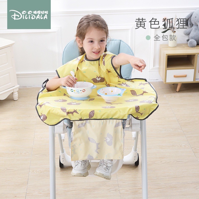 ผ้ากันเปื้อนเด็ก ฝึกทานอาหาร DiRiDALA พร้อมส่ง - Kespa - ThaiPick