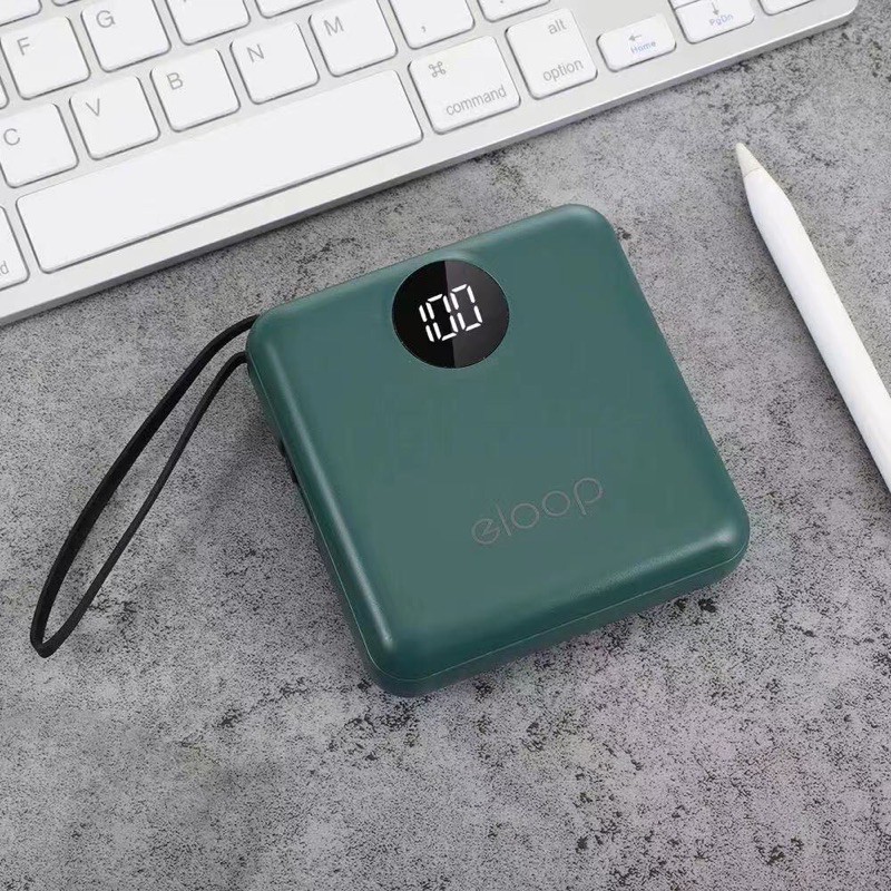Eloop รุ่นE31 powerbankแบบใหม่ 30000mAh พร้อมส่ง4สี พกพาง่าย ชาร์จได้2-4รอบ งานดีดีจ้าแนะนำให้ ...