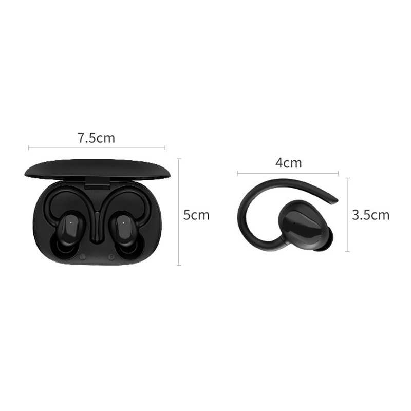 KUULAA Sports Bluetooth Wireless Headphones with Mic IPX5 Waterproof ...