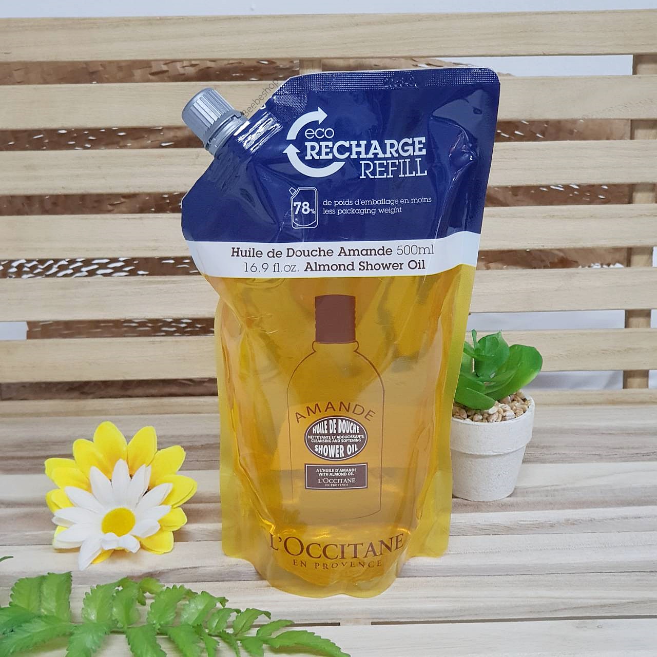 Loccitane Almond Shower Oil 500ml Refill เจลอาบน้ำ - Selected beauty - ThaiPick