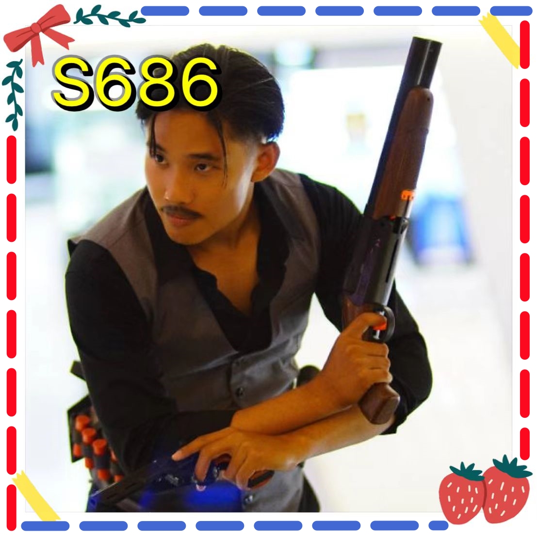 ส่งฟรี! ปืนเด็กเล่น ปืนอัดลมลูกซอง ซื้อ 1แถม 1 ปืนลูกซอง แถมฟรีกระสุน 500 นัด สีเงินบอดี้พลาสติก ...