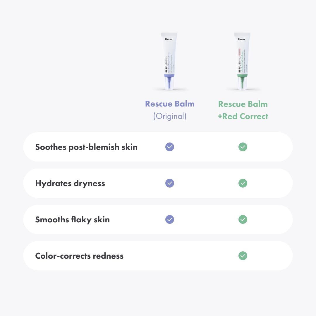 [Hero Cosmetics] Rescue Balm Post-Blemish Recovery Cream 15 ml บาล์ม ...