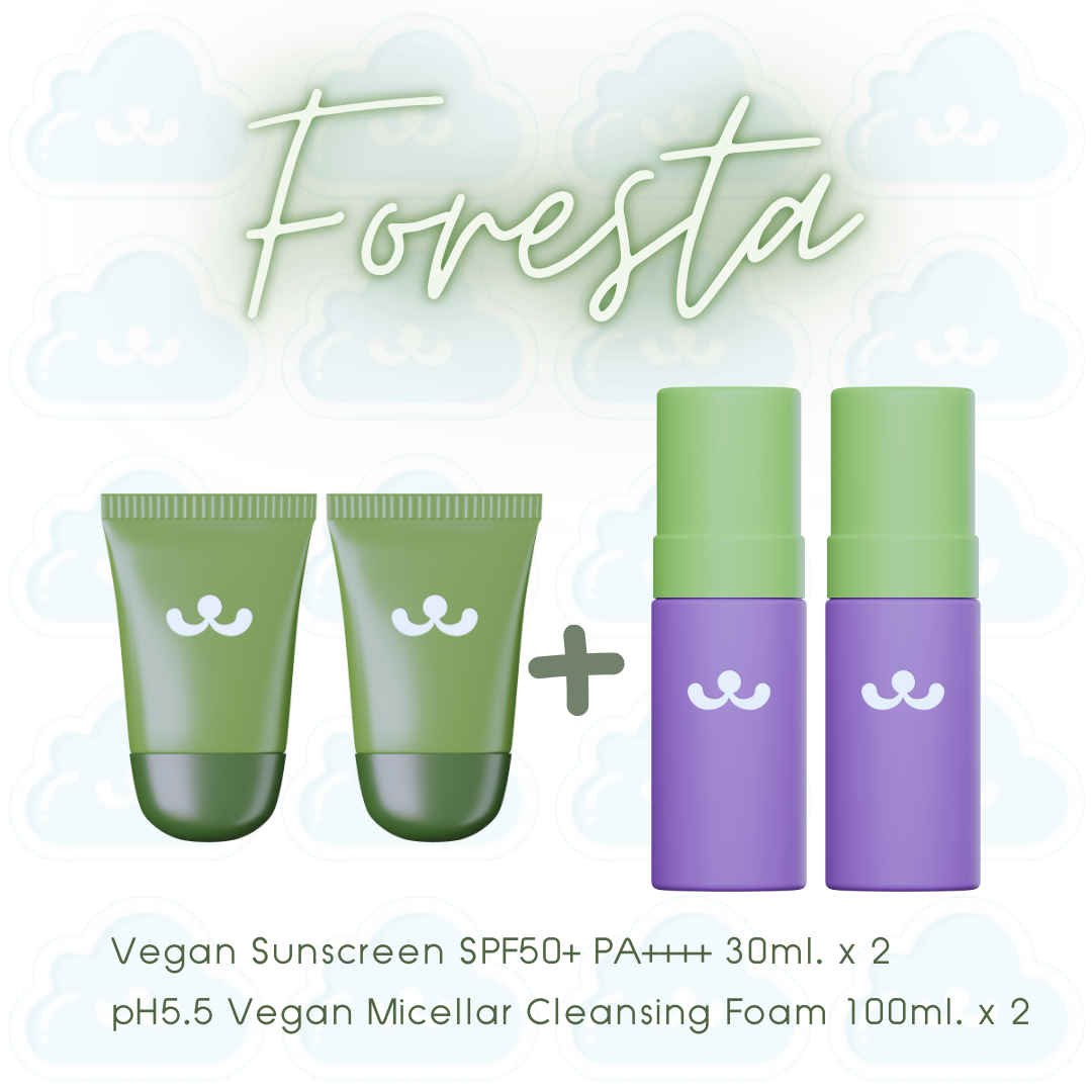 (ตัวแทน) ☁️ Foresta ครีมกันแดด Vegan Sunscreen SPF50+ PA++++ ฟอเรสต้า ...