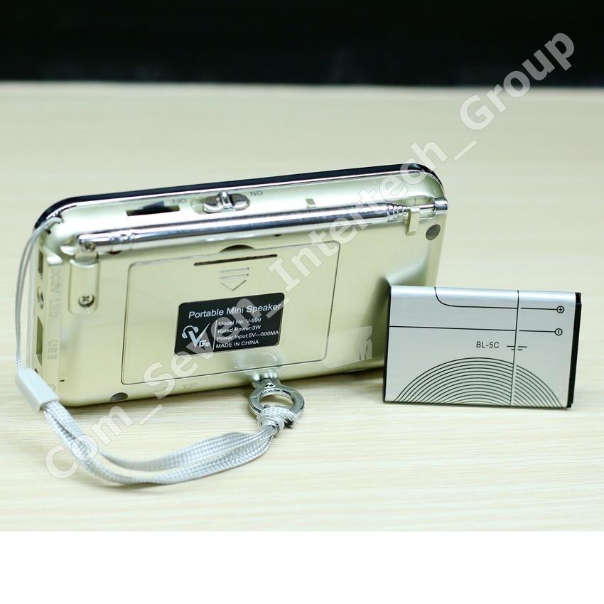 ลำโพงวิทยุพกพา ลำโพง Mp3 อ่านUSBได้อ่านMicro SD Cardได้ รุ่น V-899 - Com_Seven_Intertech_Group ...