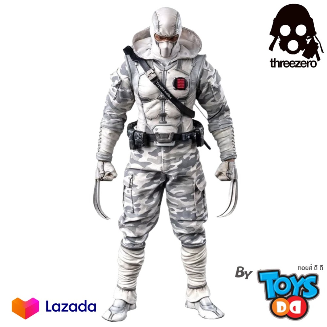 Threezero X Hasbro G.I. Joe Camo Storm Shadow 1/6 Scale Action Figure ...