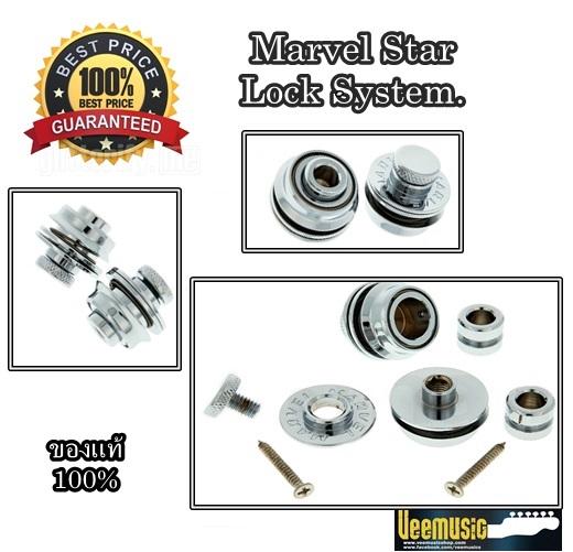 Marvel Security Strap Lock System Chrome Veemusic - Veemusic - ThaiPick