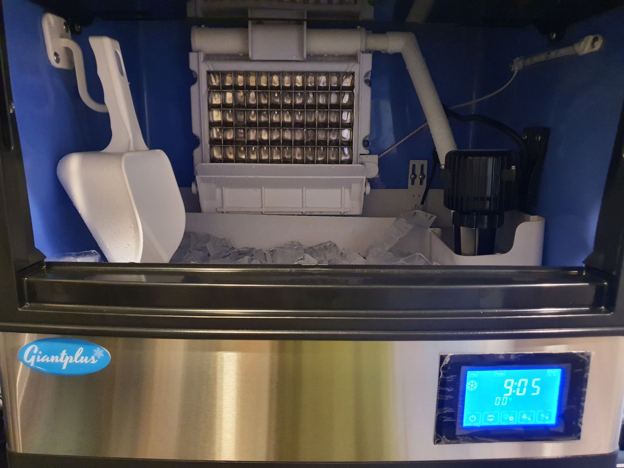 GIANT PLUS เครื่องทำน้ำแข็งอัตโนมัติ เสียบปลั๊กใช้งานได้ทันที สะดวก ...