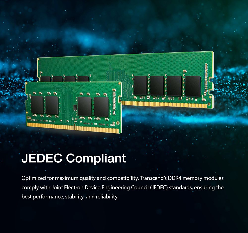 Transcend 8GB DDR4 3200 U-DIMM Memory (RAM) for Desktop แรมสำหรับ ...