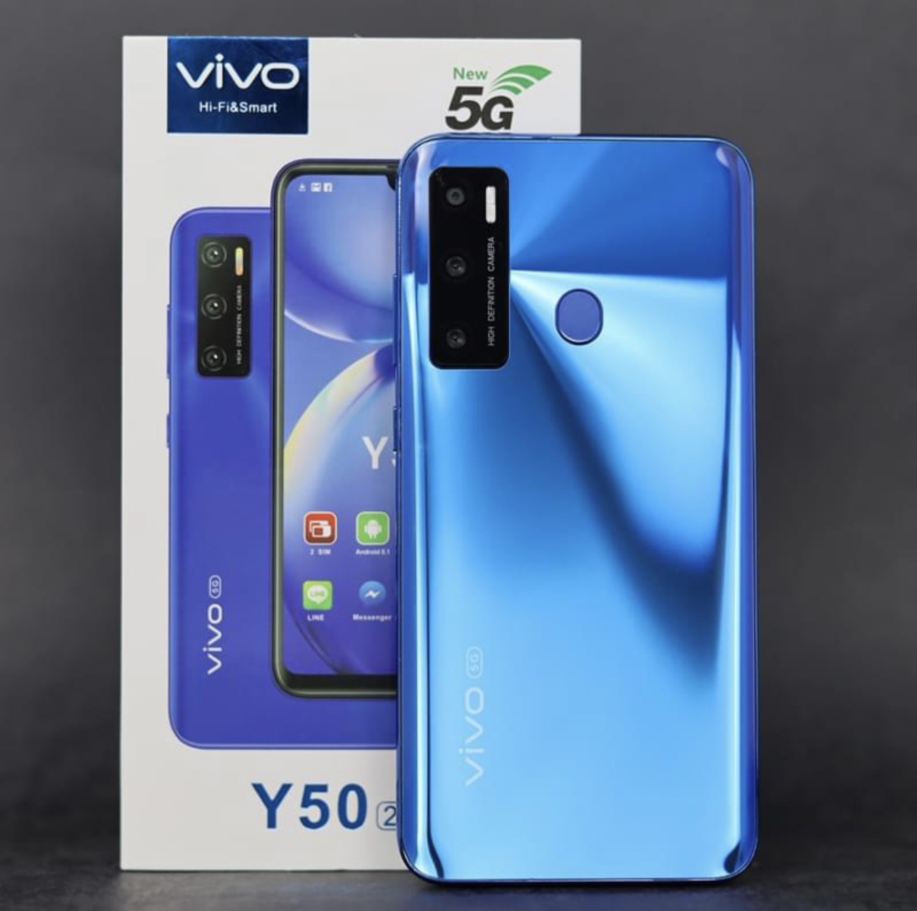 โทรศัพท์มือถือ รุ่นใหม่ วีโว่ Y50 2021 รองรับการใช้งาน ภาษาไทย ธนาคาร ...