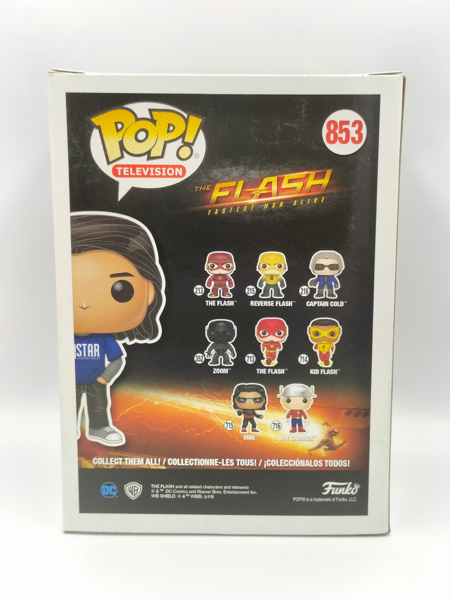 SDCC 2019 Funko Pop DC The Flash - Cisco Ramon 853 - Funko Collection ...
